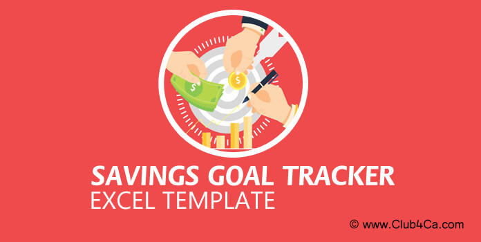 Free Printable Savings Goal Tracker Excel Template