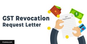 GST Revocation Request Letter Format Word DOC