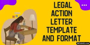 Legal Action Letter Template | Sample Legal Format